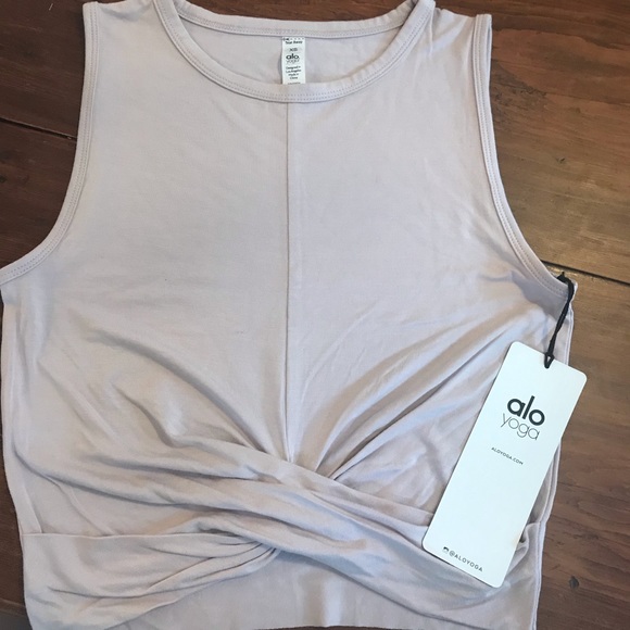 ALO Yoga | Tops | Alo Cover Tank In Lavender Cloud | Poshmark